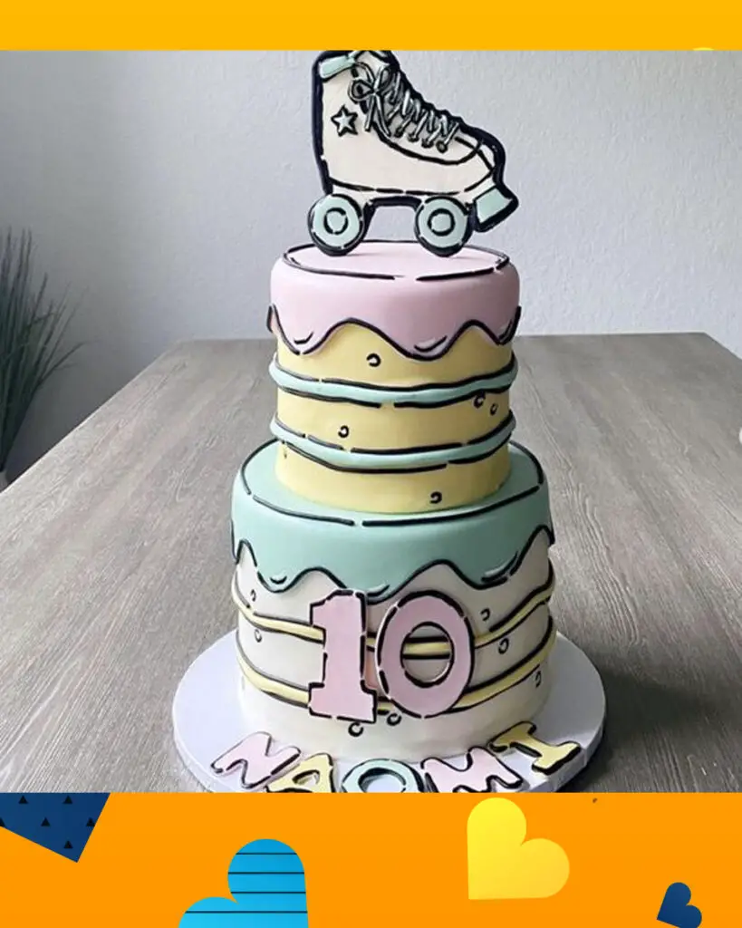 Cartoon Cake for Kids - NaBakery