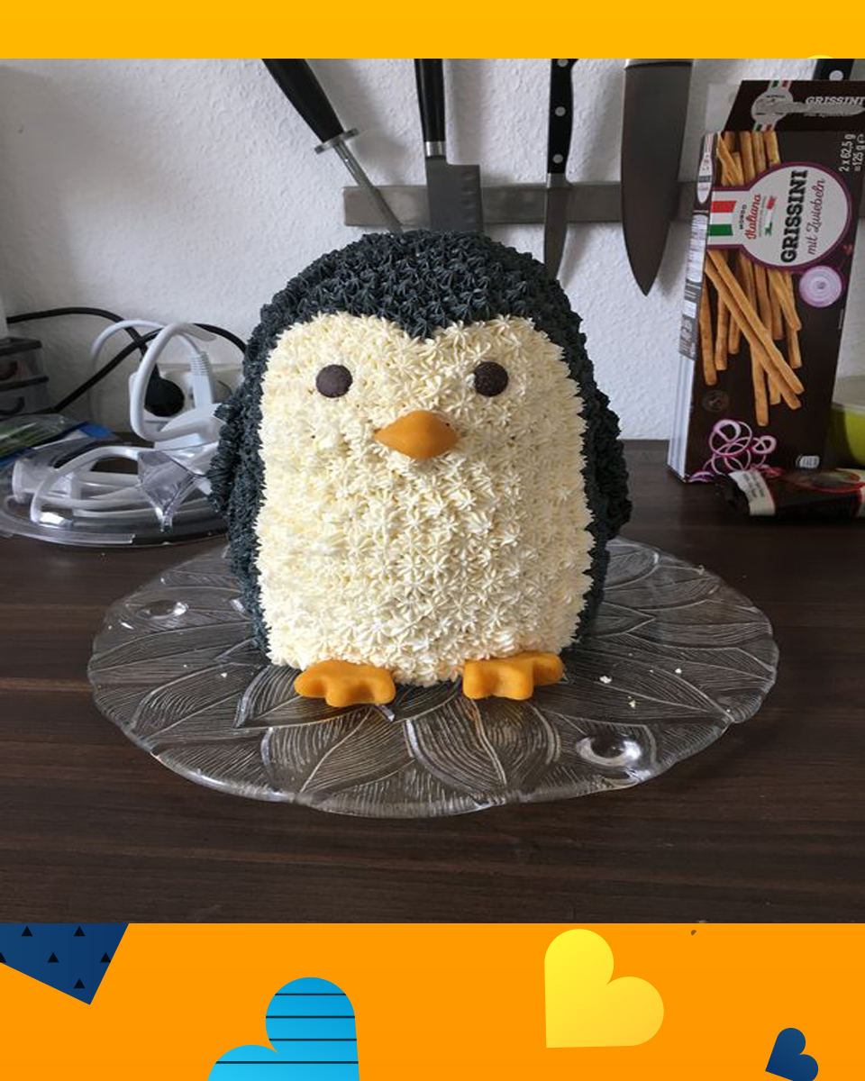 Penguin Cake - NaBakery