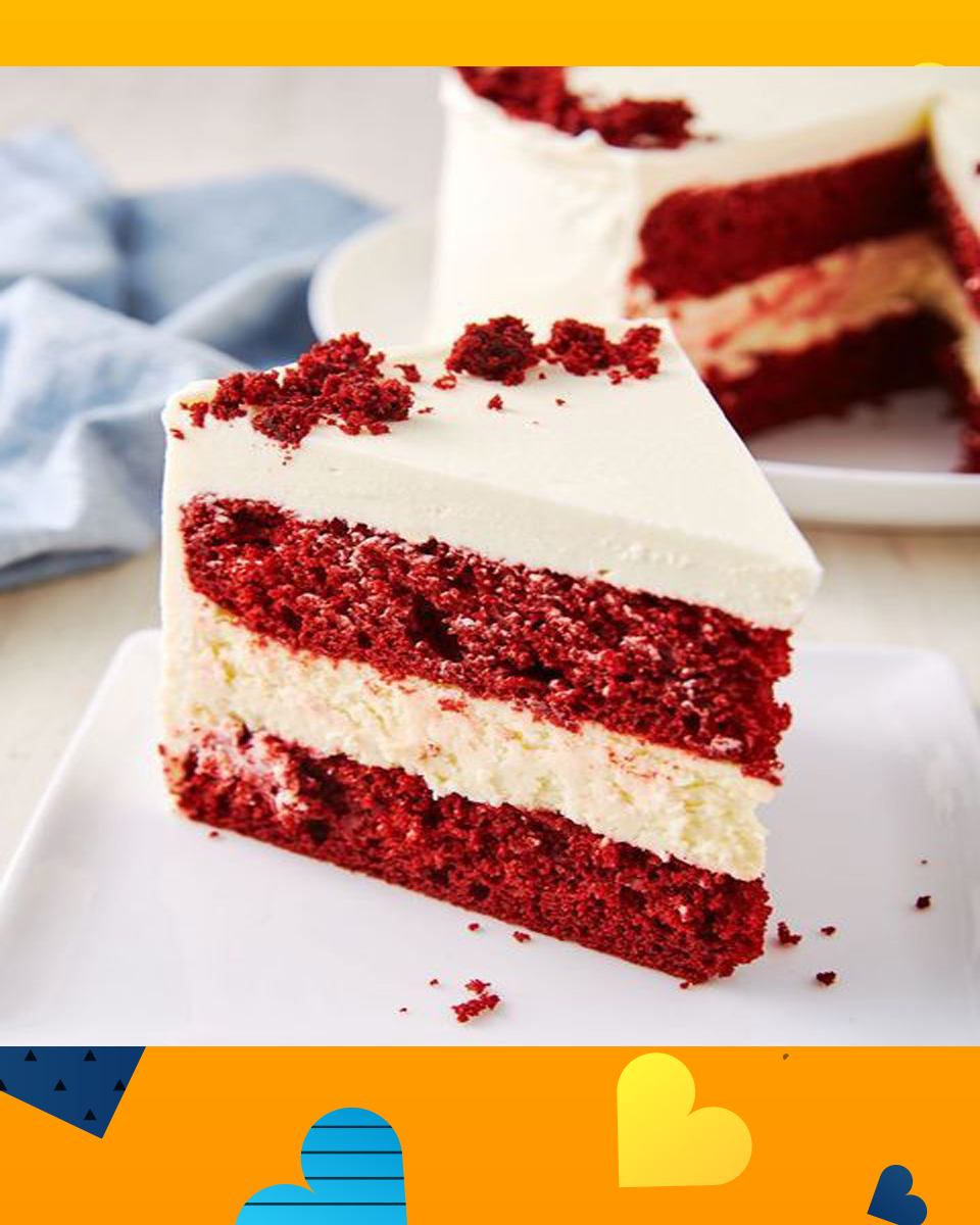 Red Velvet Cheesecake Cake - NaBakery