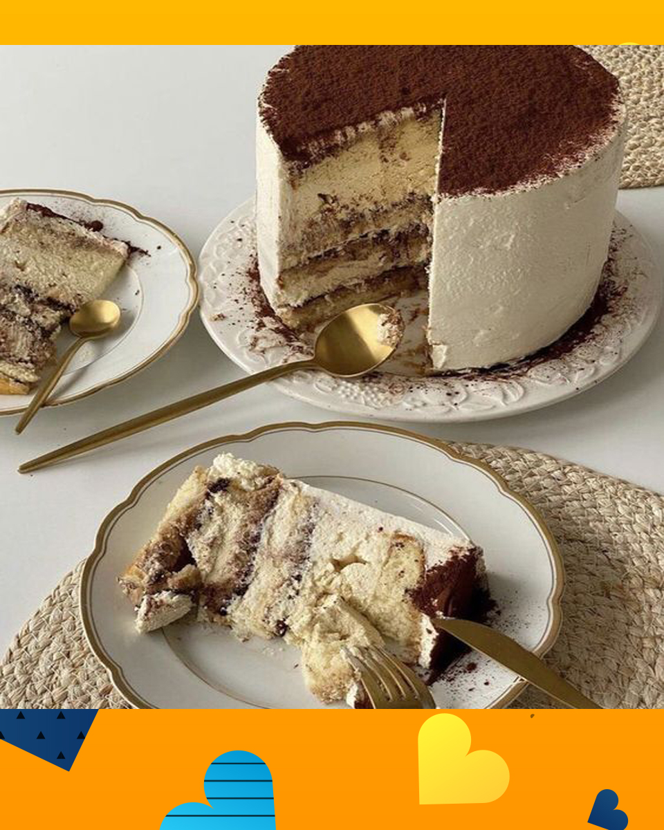 Tiramisu Layer Cake - NaBakery