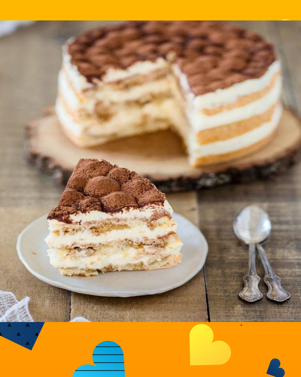 Tiramisu Layer Cake - NaBakery