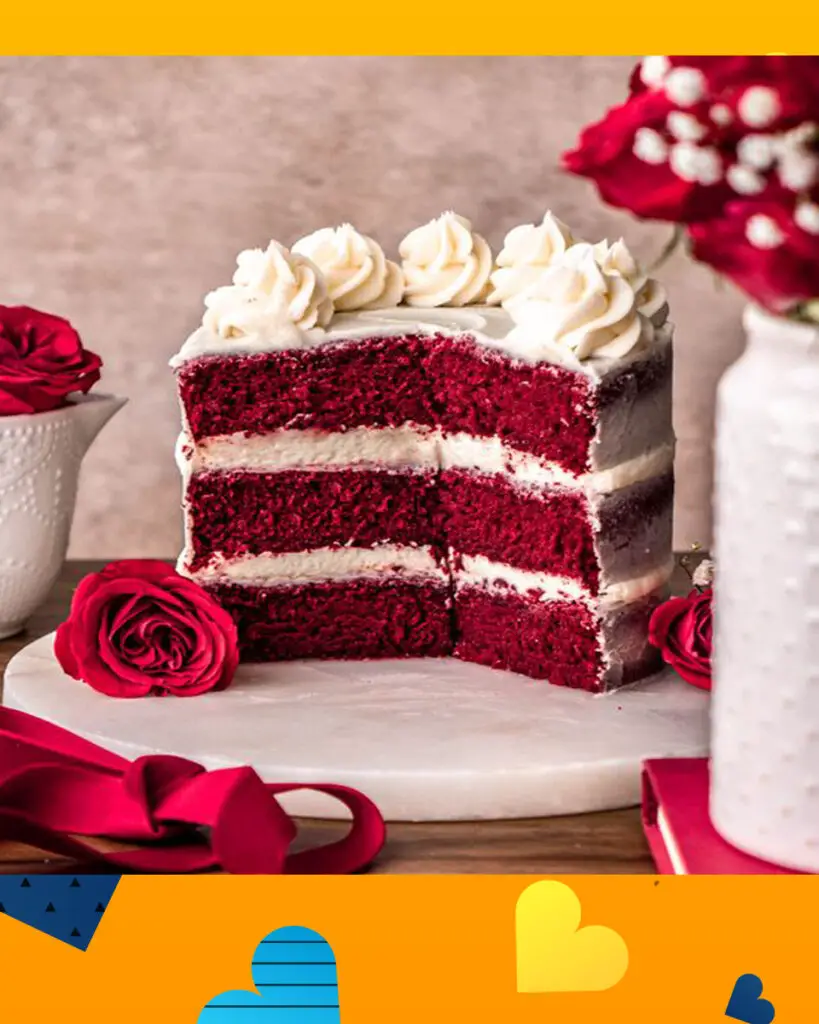 Vanilla Velvet Cake - NaBakery