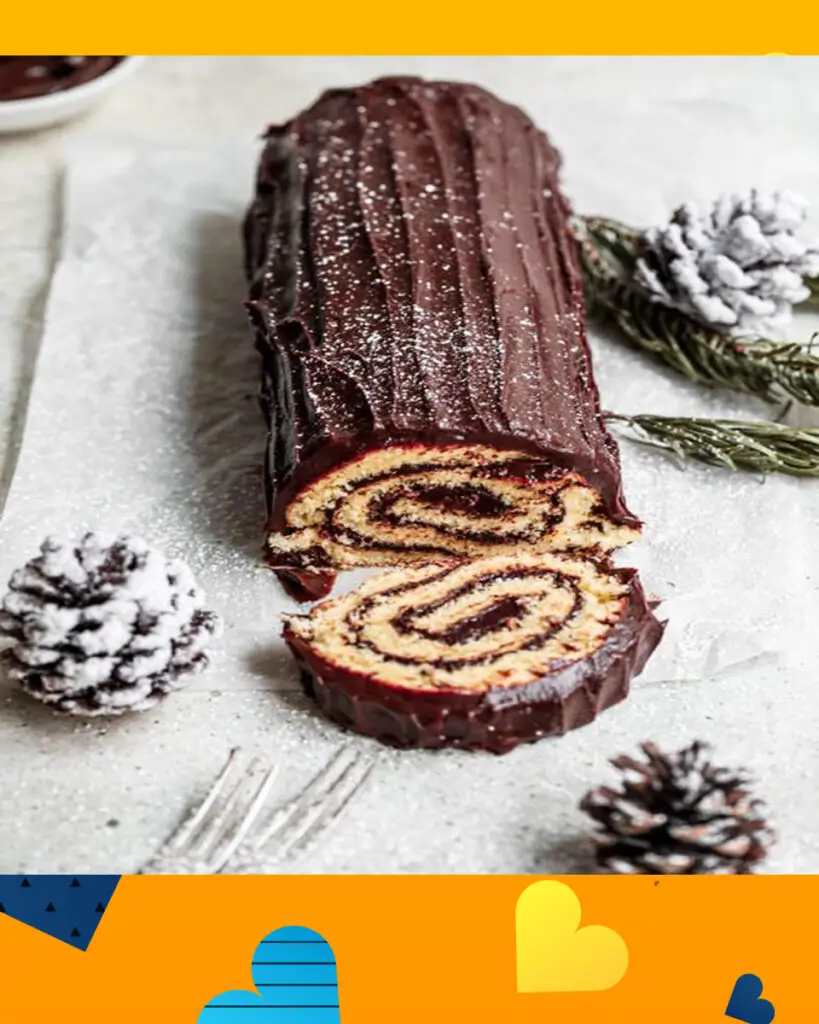 Yule Log Cake - NaBakery