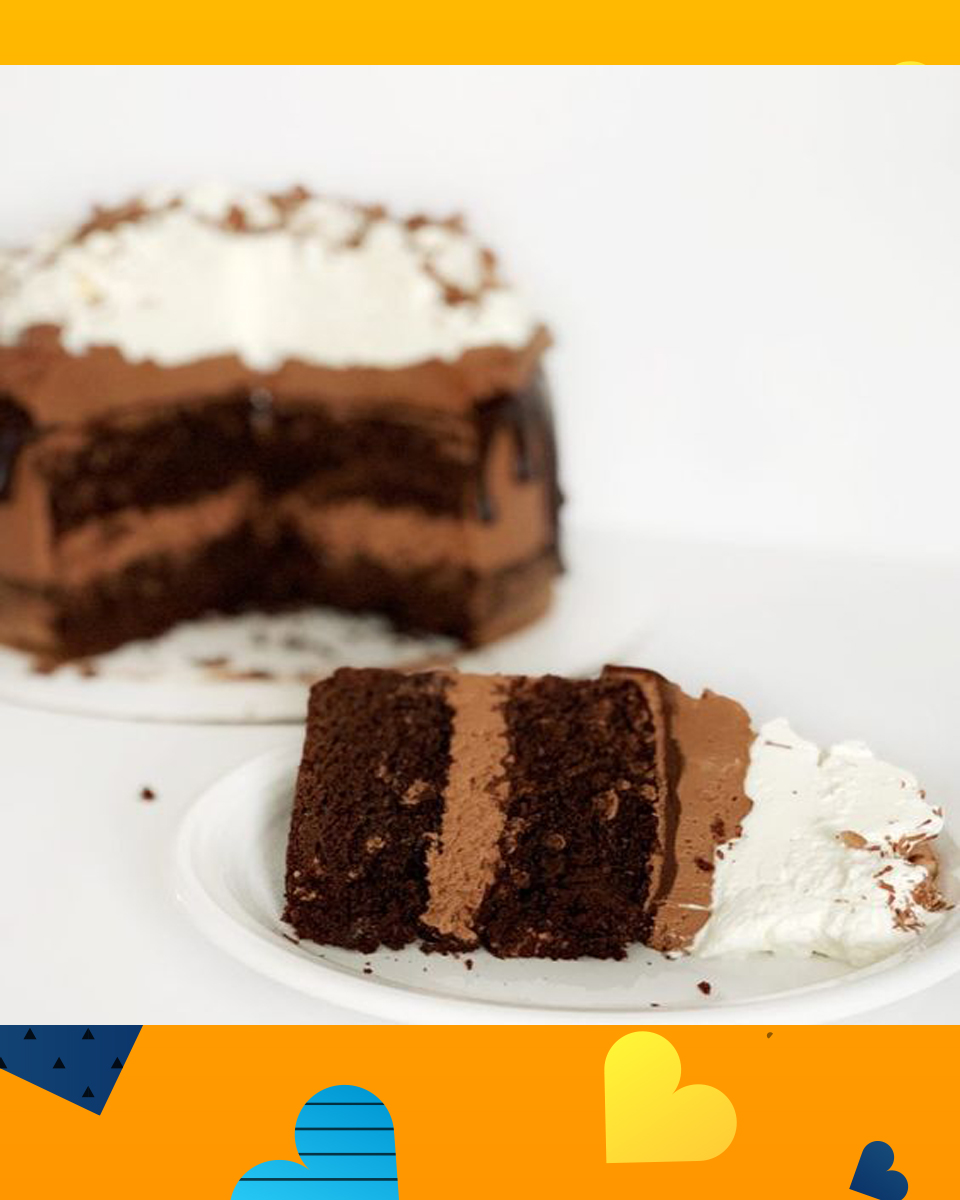 Chocolate French Silk Cake - NaBakery